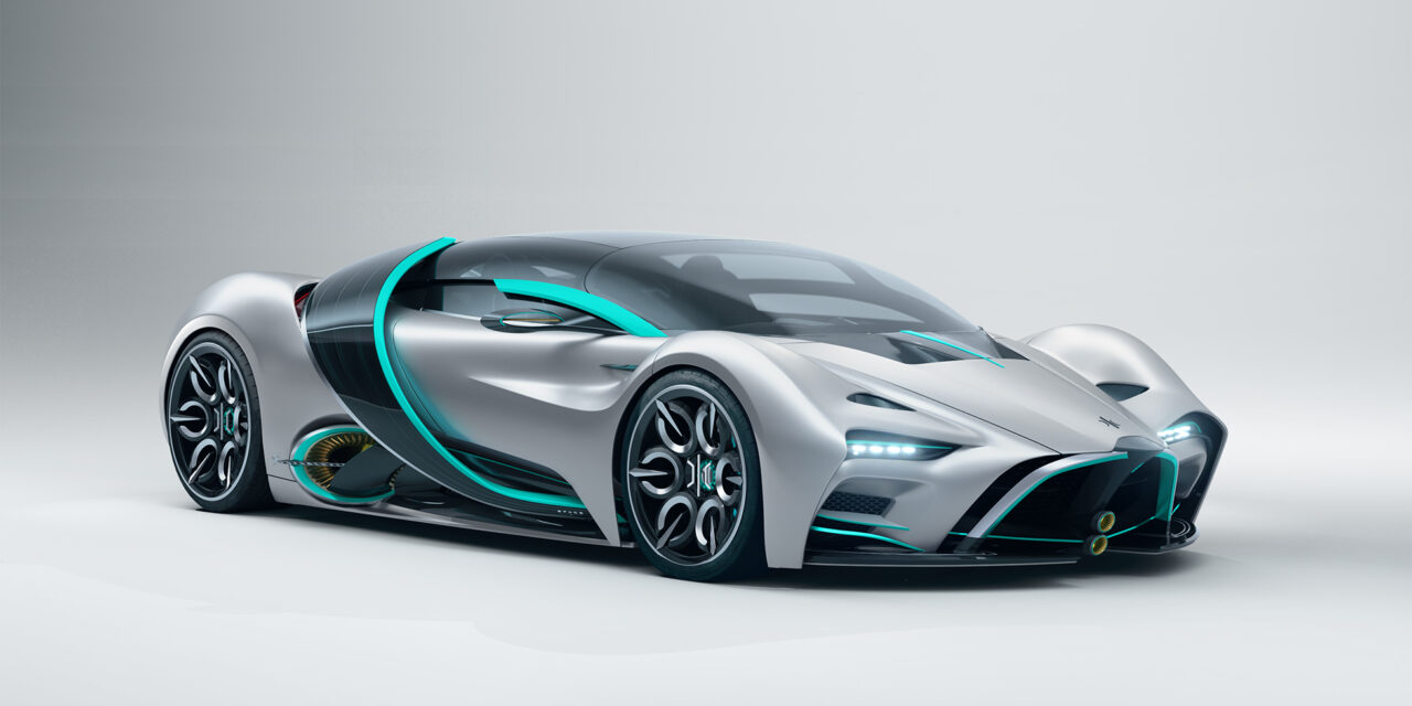 Hydrogen tech company Hyperion debuts fuel-cell electric hypercar ...