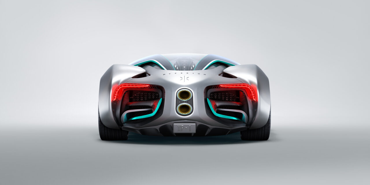 Hydrogen tech company Hyperion debuts fuel-cell electric hypercar ...