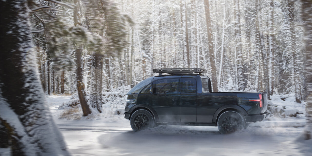 Canoo shows cabover electric pickup - Futurride