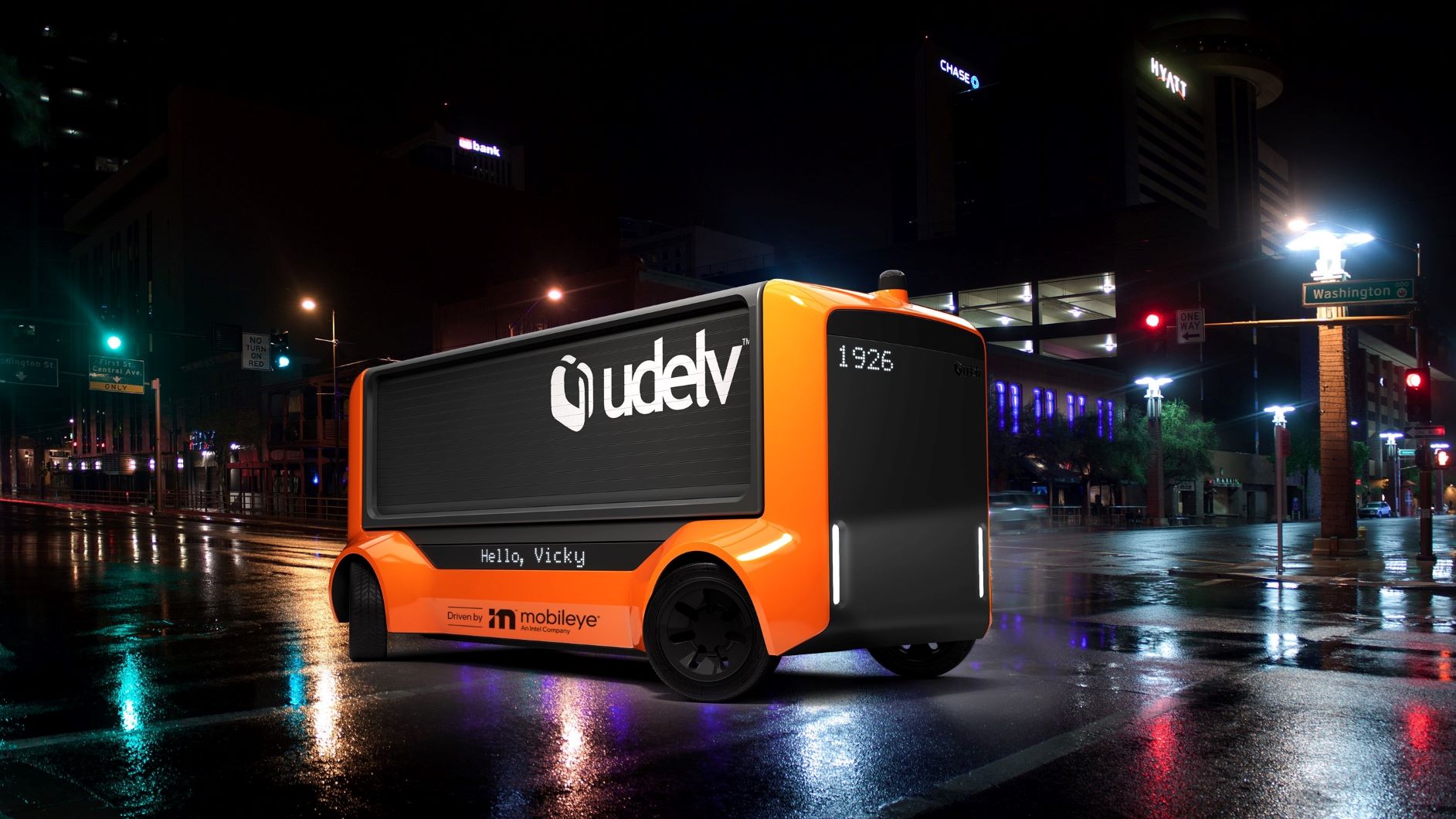 Mobileye Drive for Udelv Transporter autonomous deliveries - Futurride