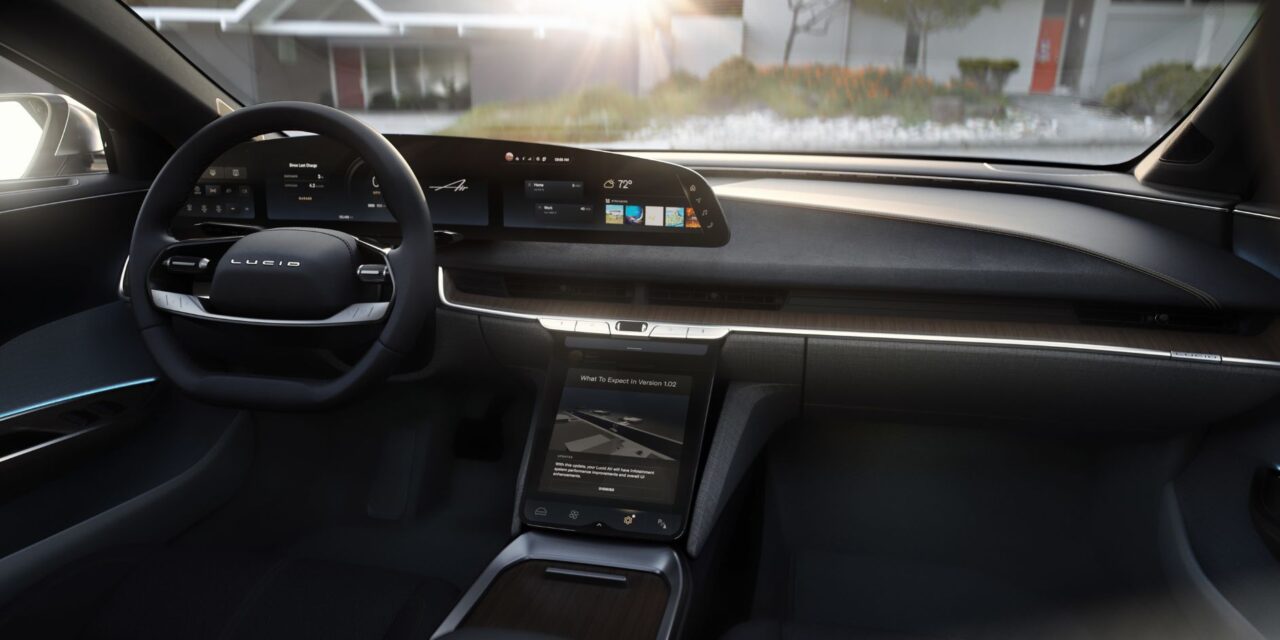 More details revealed on the Lucid User Experience - Futurride
