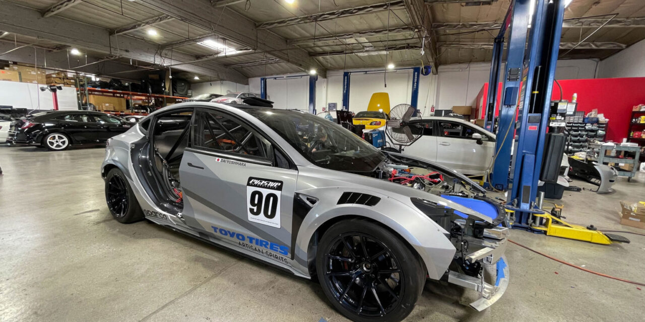 ENEOS joins Evasive’s Tesla Model 3 Pikes Peak attempt - Futurride