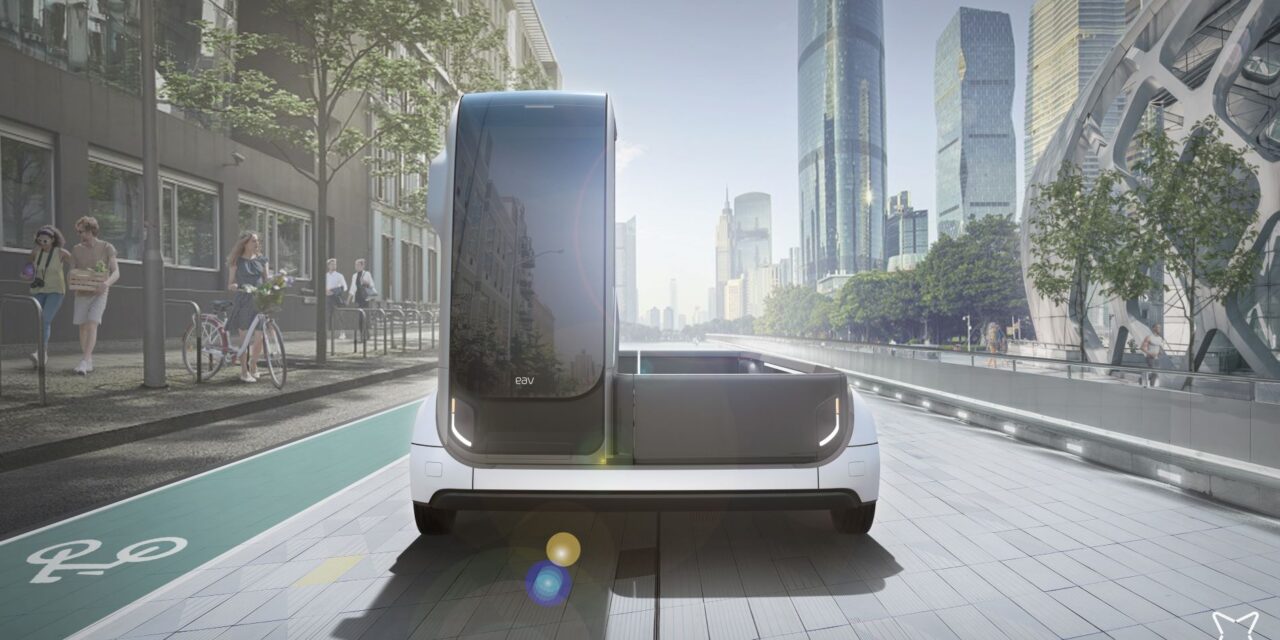 EAV reveals electric mid-mile urban van - Futurride