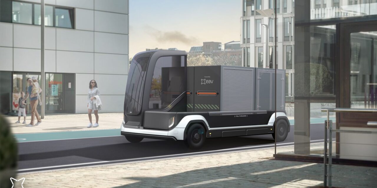 EAV reveals electric mid-mile urban van - Futurride