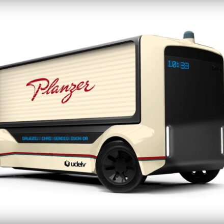 Udelv unveils autonomous electric delivery vehicle at CES - Futurride