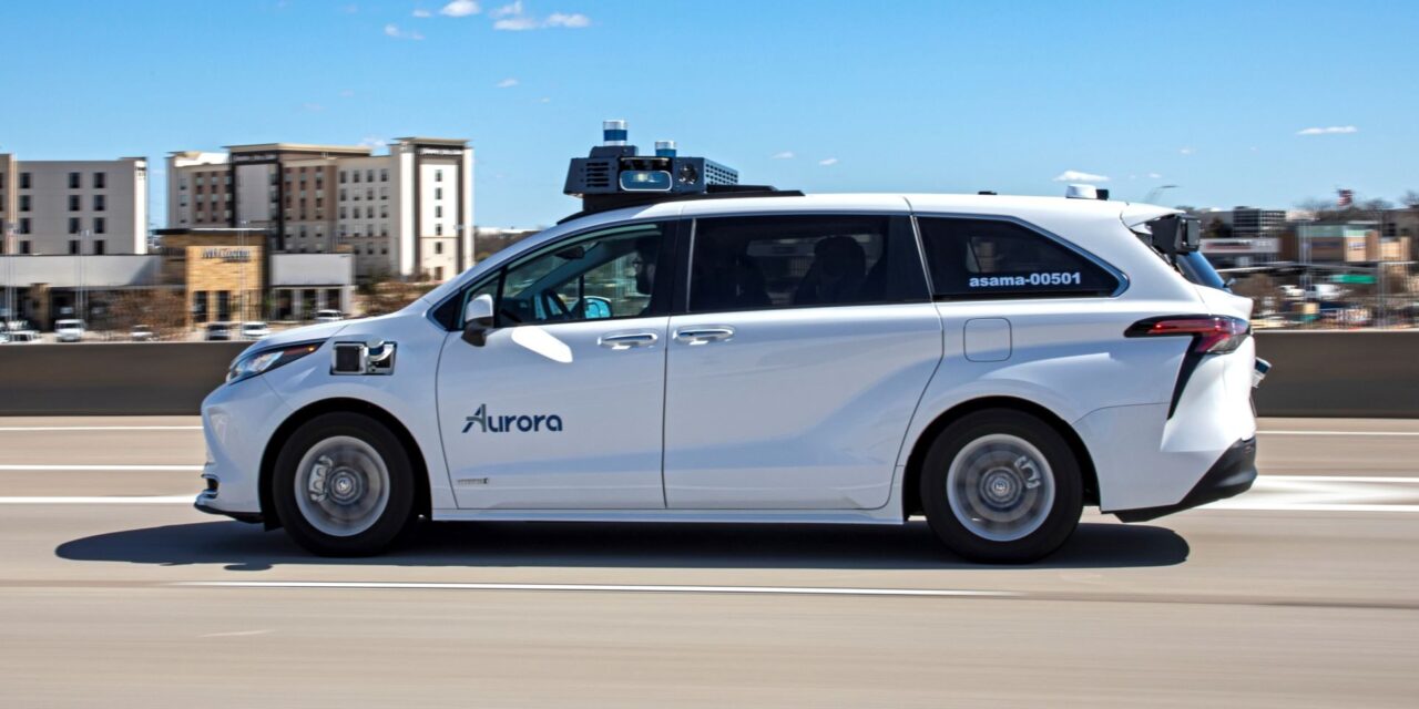 Aurora advances autonomy ambitions with new commercial pilot, Driver ...