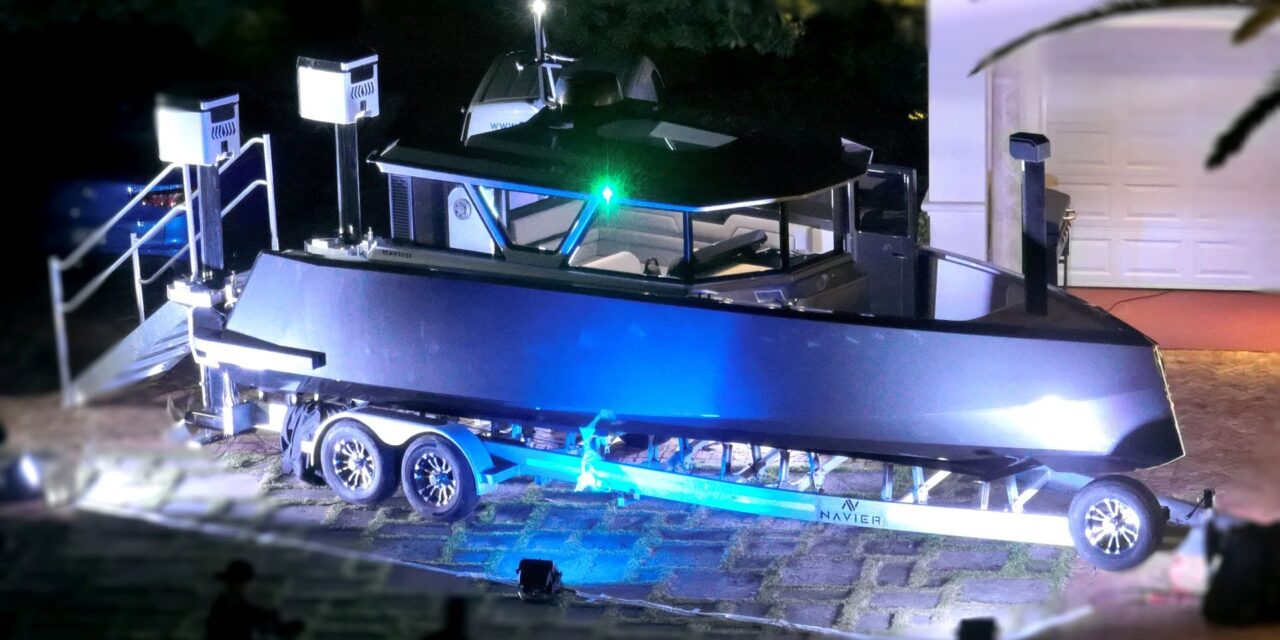 Navier’s N30, the electric hydrofoil boat built in America, takes ...