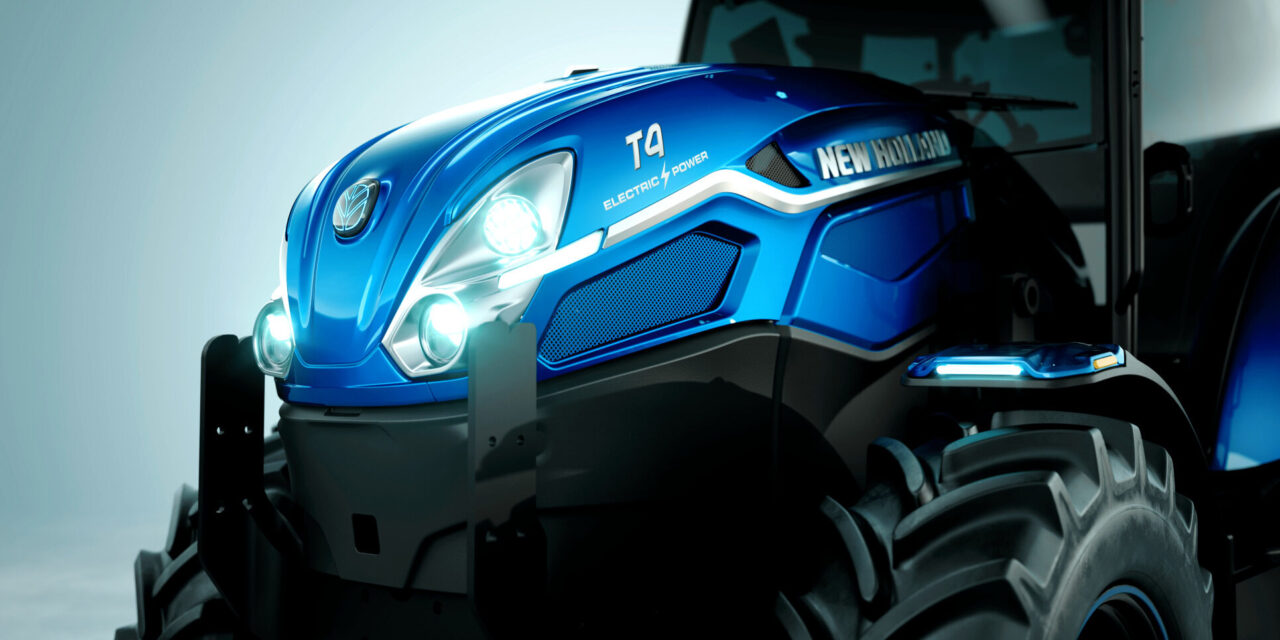 New Holland reveals first-of-their-kind electric and LNG tractor ...