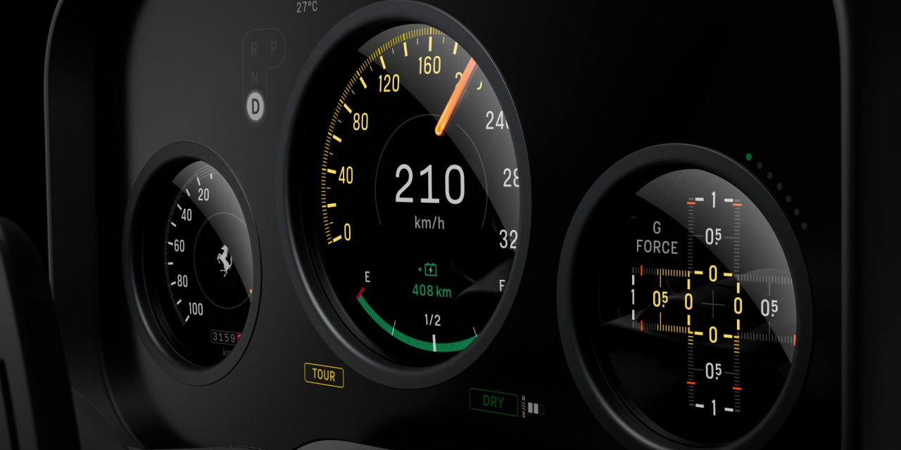 Ferrari and LoveFrom reveal Luce EV interior and interface design ...